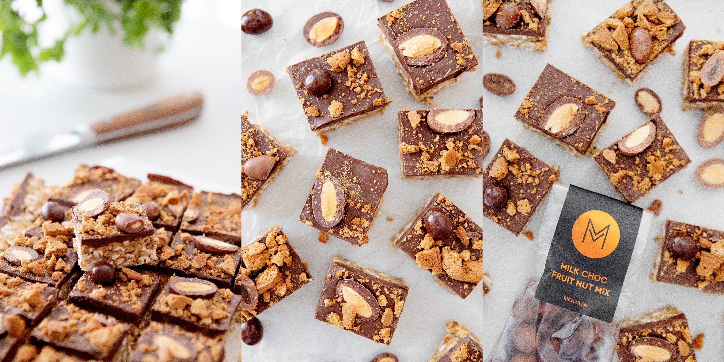 No bake Gingernut & Chocolate Slice – Rich Glen