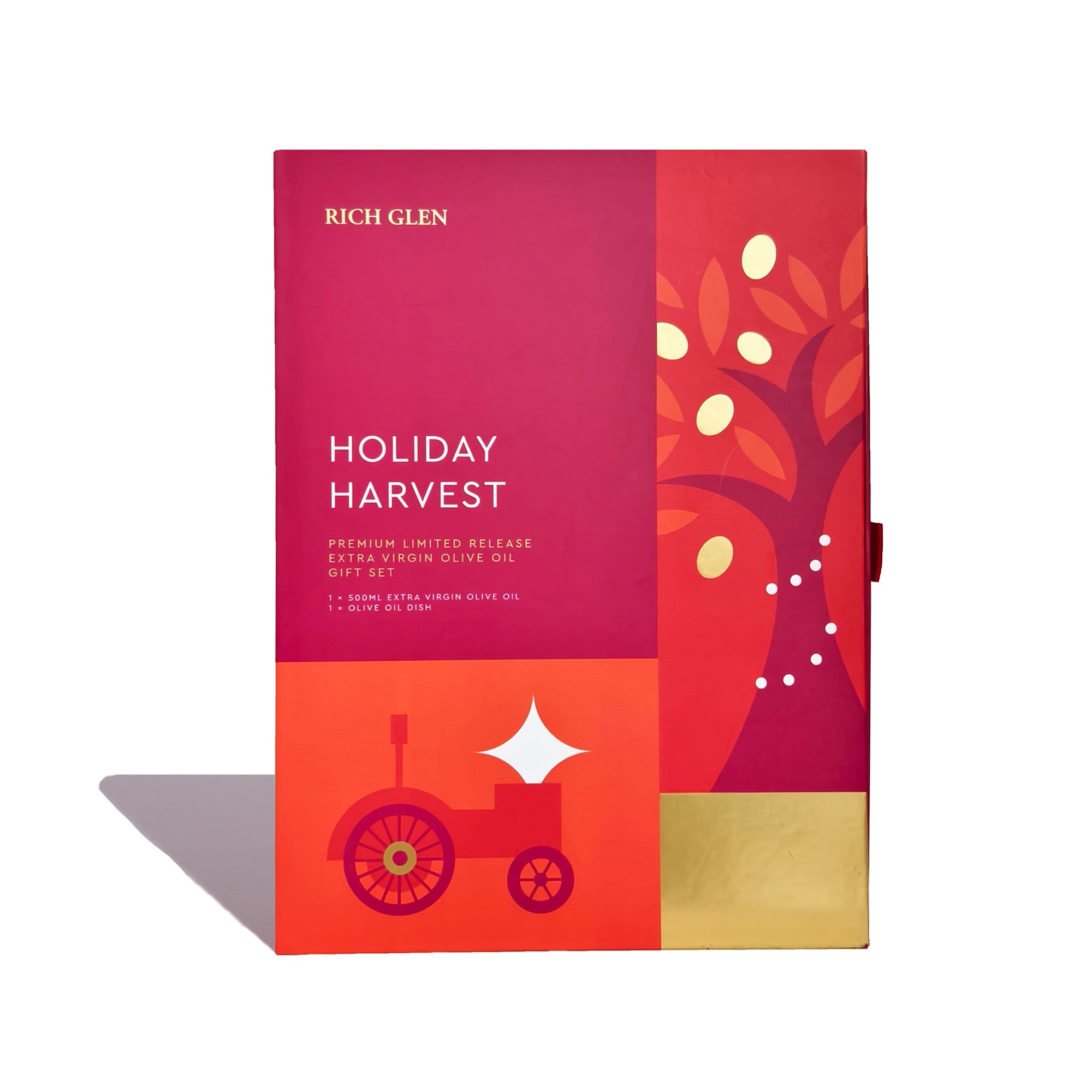 Holiday Harvest Olive Oil & Olive Oil Dish Gift Set – Rich Glen