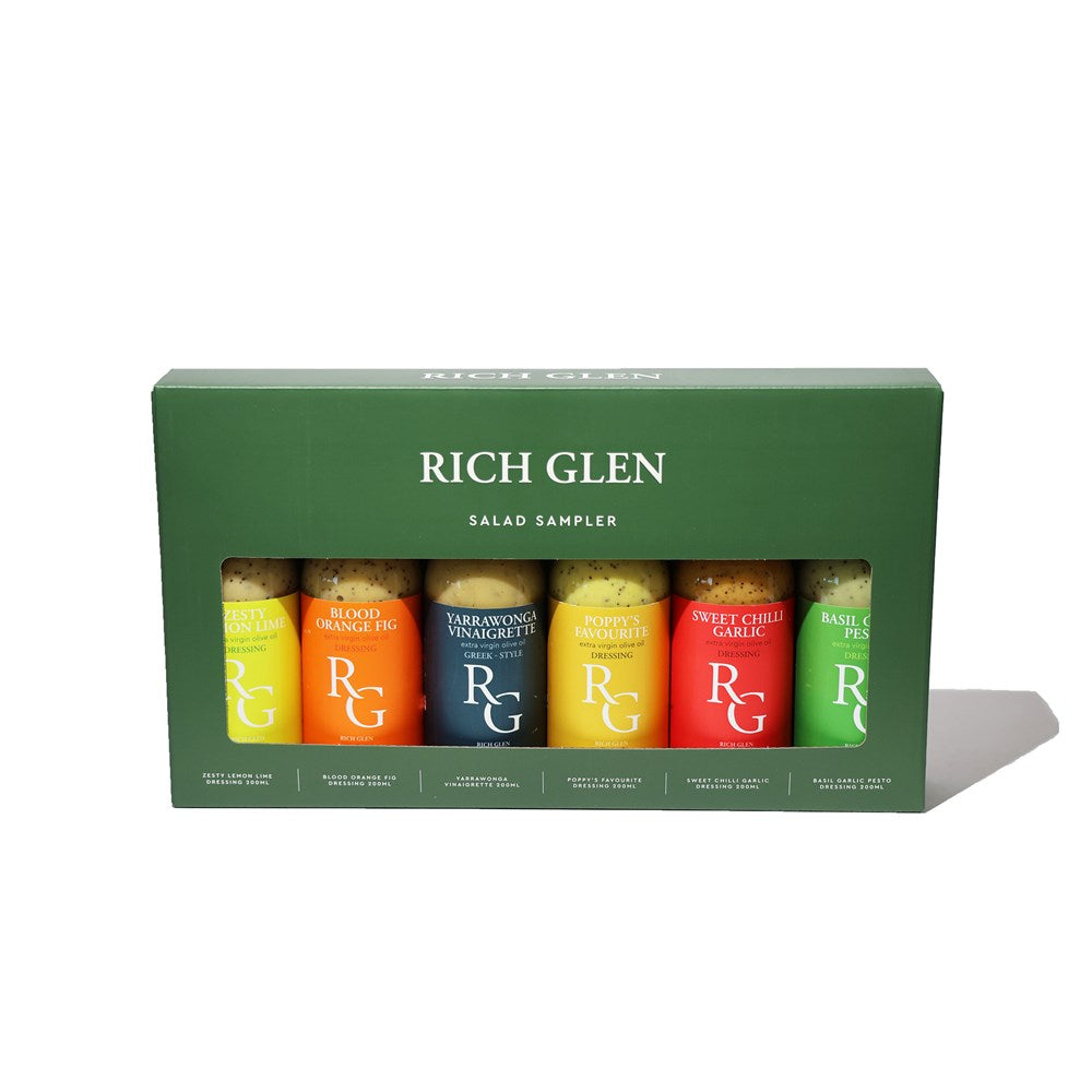Salad Dressings Sampler Gift Pack | Rich Glen