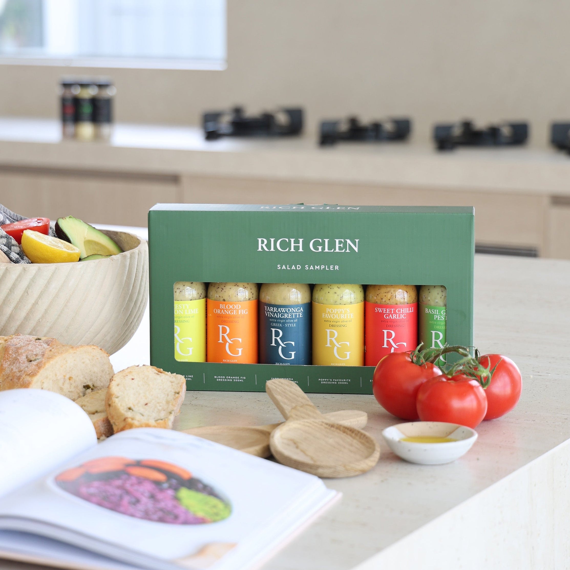 Salad Dressings Sampler Gift Pack | Rich Glen