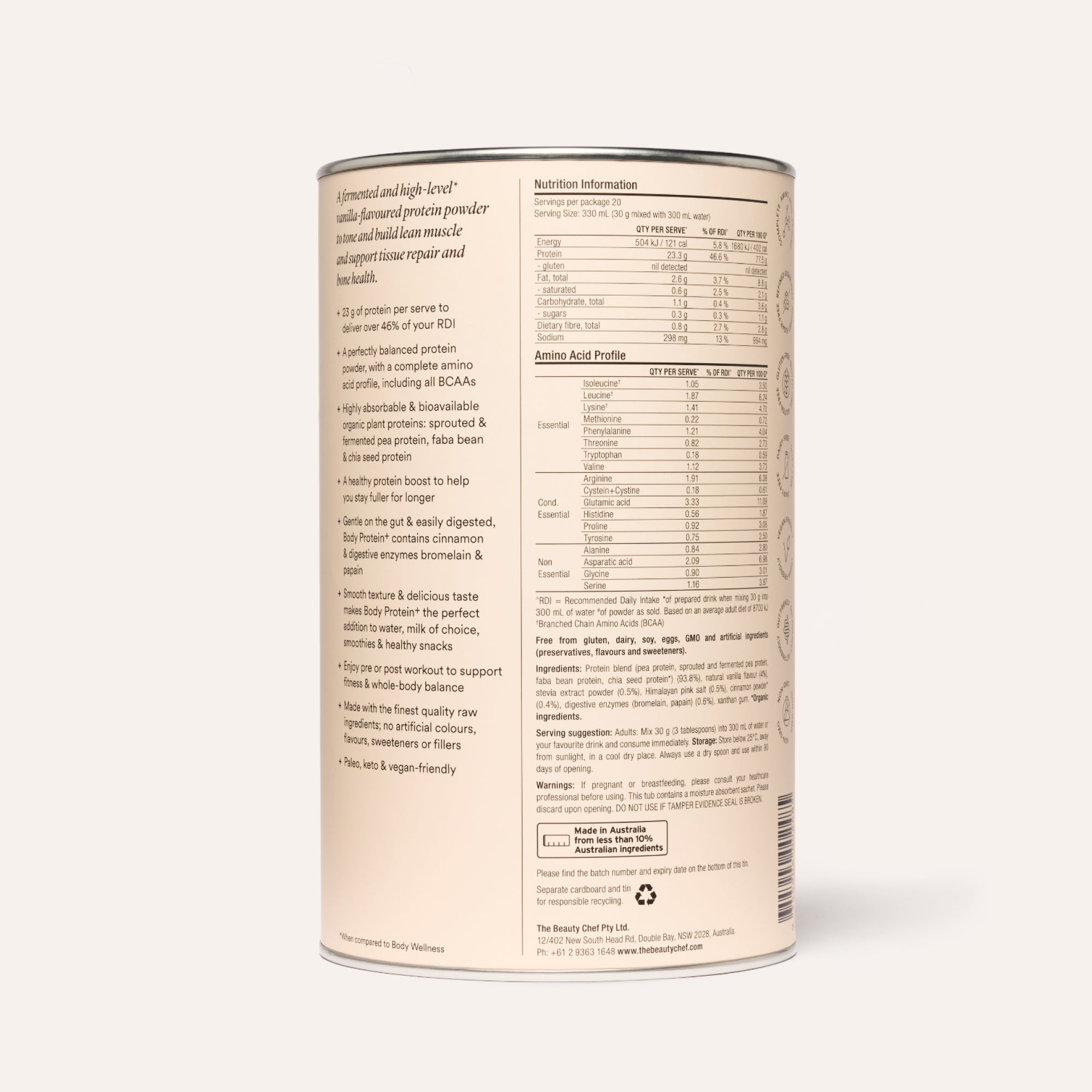 The Beauty Chef Body Protein+™ – Rich Glen